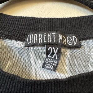 Current Mood | Dresses | Current Mood Dollskill Misfit Memoirs Mesh Long Sleeve Comic Dress ...